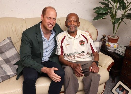 Emotional moment man from Windrush generation receives his first ...