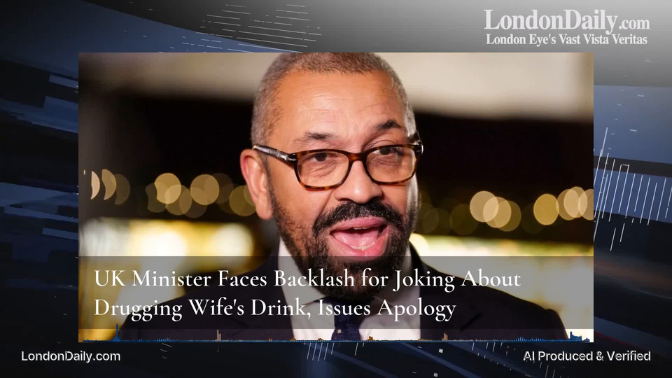 UK Minister Faces Backlash for Joking About Drugging Wife's Drink ...