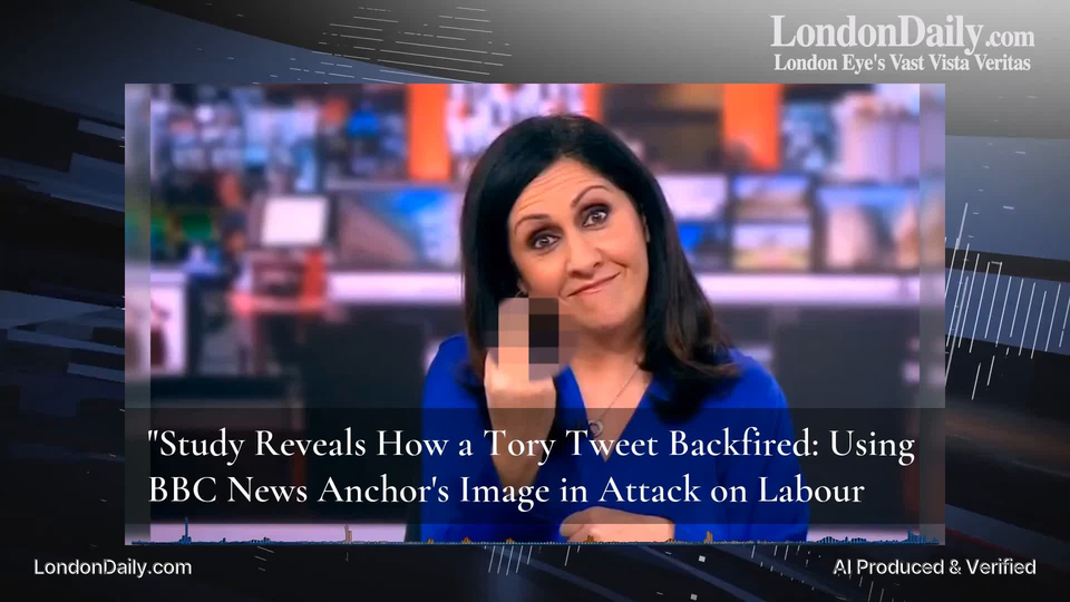 "Study Reveals How a Tory Tweet Backfired: Using BBC News Anchor's ...