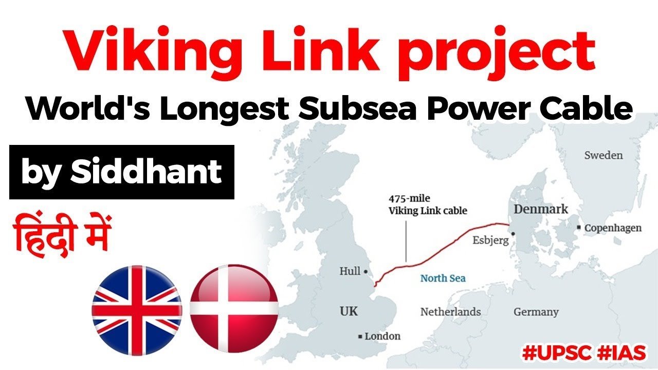 UK and Denmark Initiate Viking Link Underwater Cable Project - London Daily